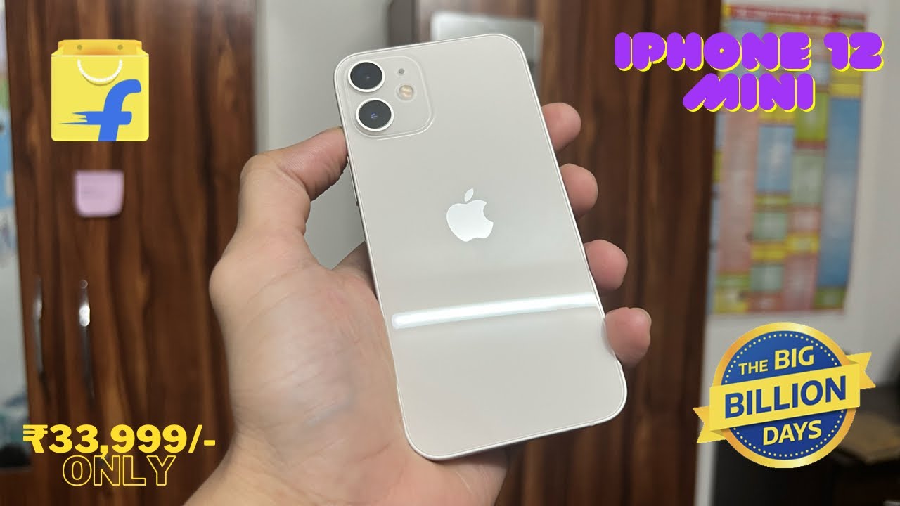 iPhone 12 mini unboxing 📦 uncut: Flipkart Big Billion Days sale ...