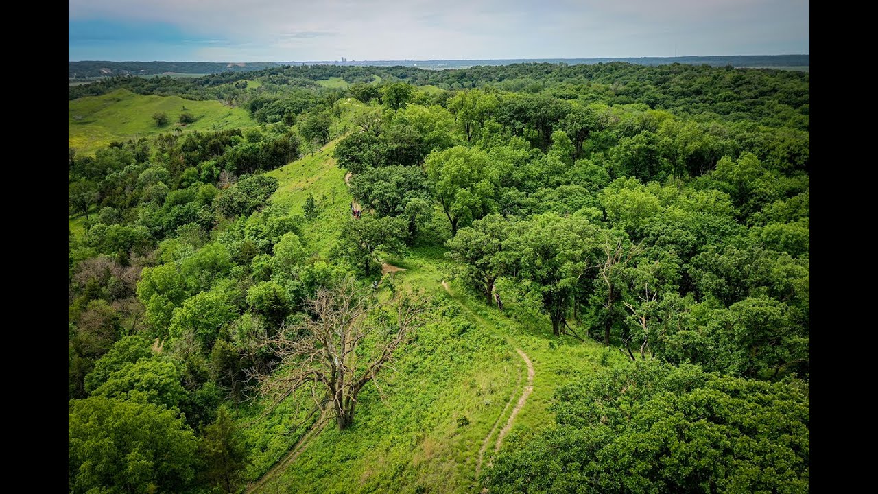 Badger Ridge @Hitchcock Nature Center Volunteer Day - w/music - YouTube