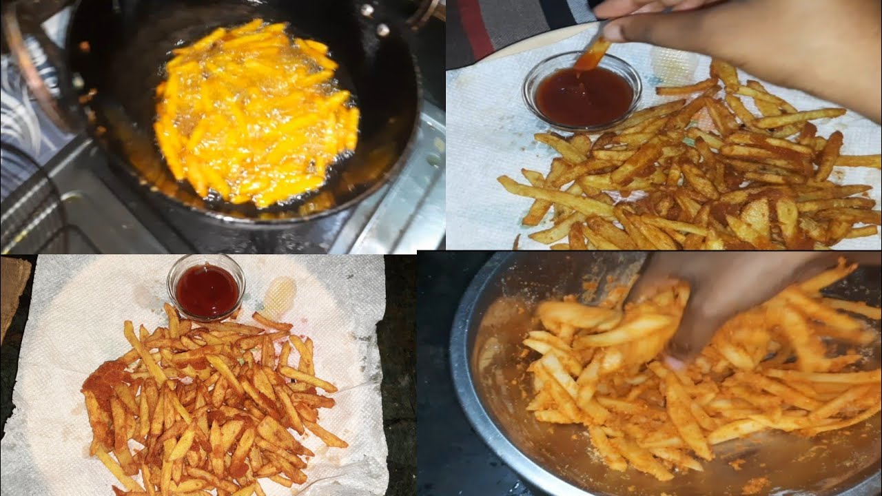 Crispy Potato French Fry for Me। Prepared by Sister। French Fries ...