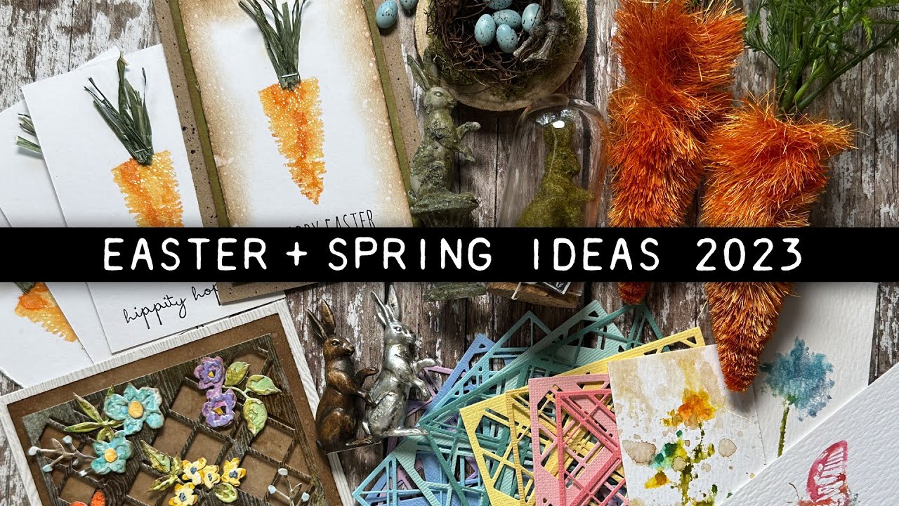 Tim Holtz Easter + Spring Ideas (2023) - YouTube