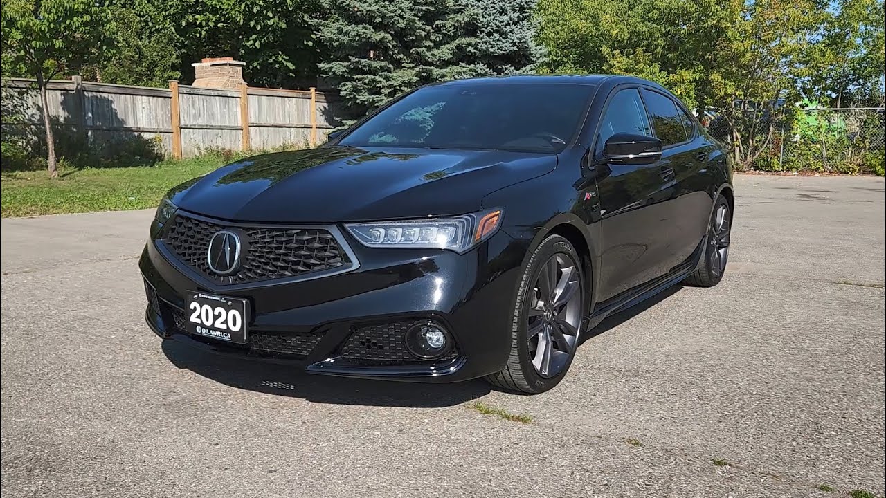 2020 Acura TLX 2.4L P-AWS w/Tech Pkg A-Spec N26385A - YouTube