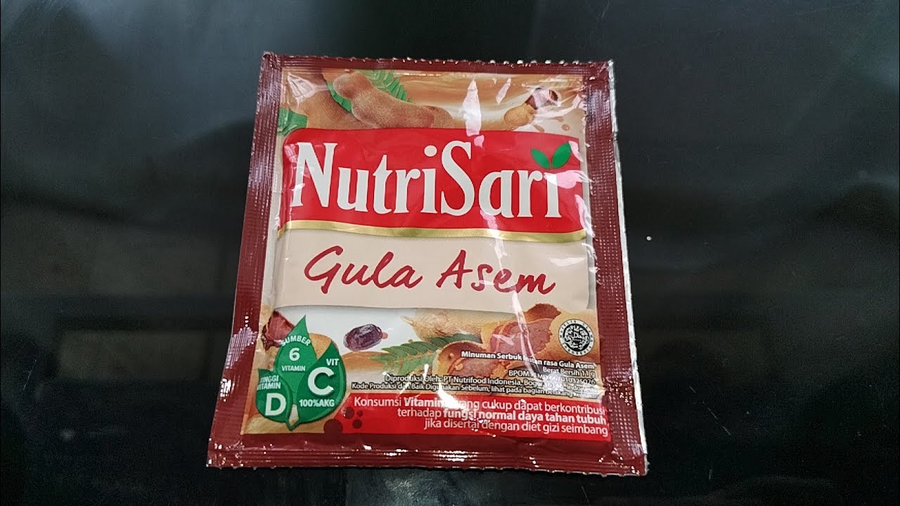 Review Produk #1757 : Nutrisari Gula Asem - YouTube
