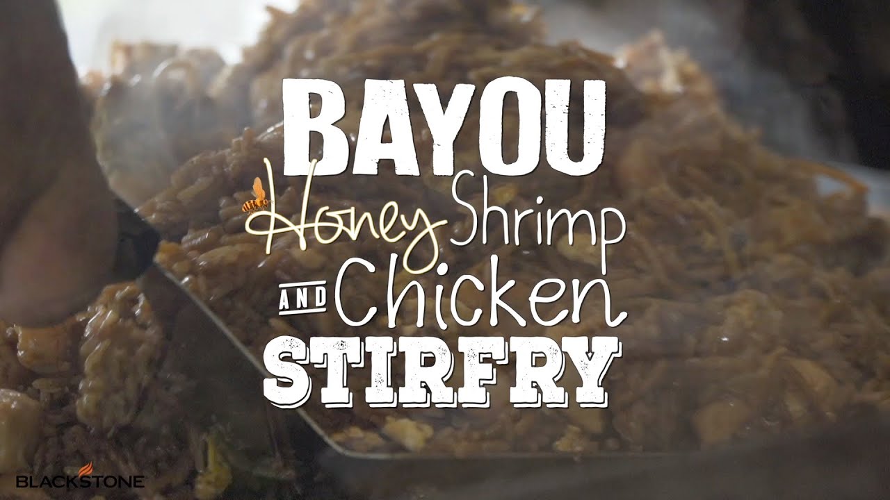 Bruce Mitchell's Bayou Honey Chicken Stir Fry | Blackstone Griddle ...