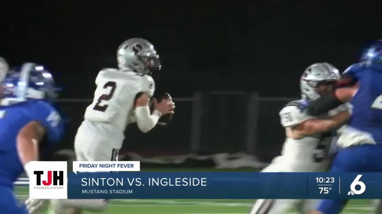 FNF Week 11: Sinton 32, Ingleside 0 - YouTube