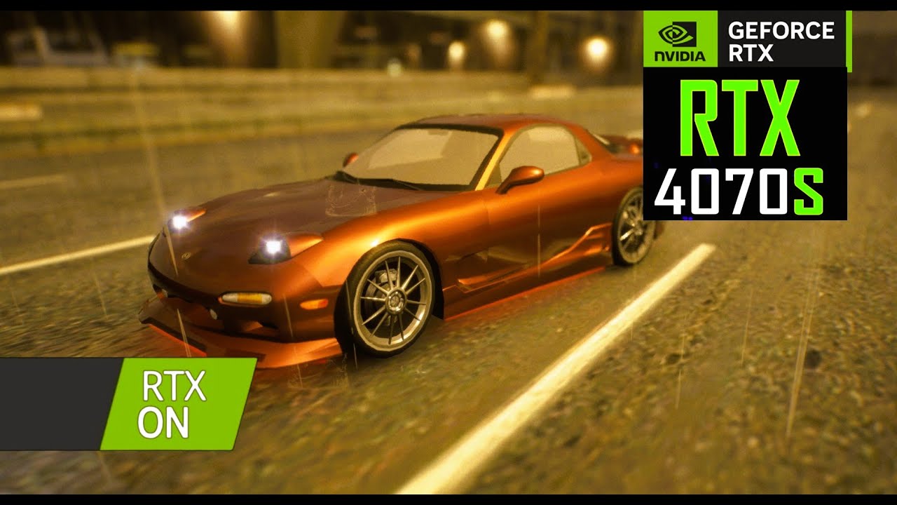 Need for Speed Underground 2 in Unreal Engine 5 7800X3D + 4070S Max ...
