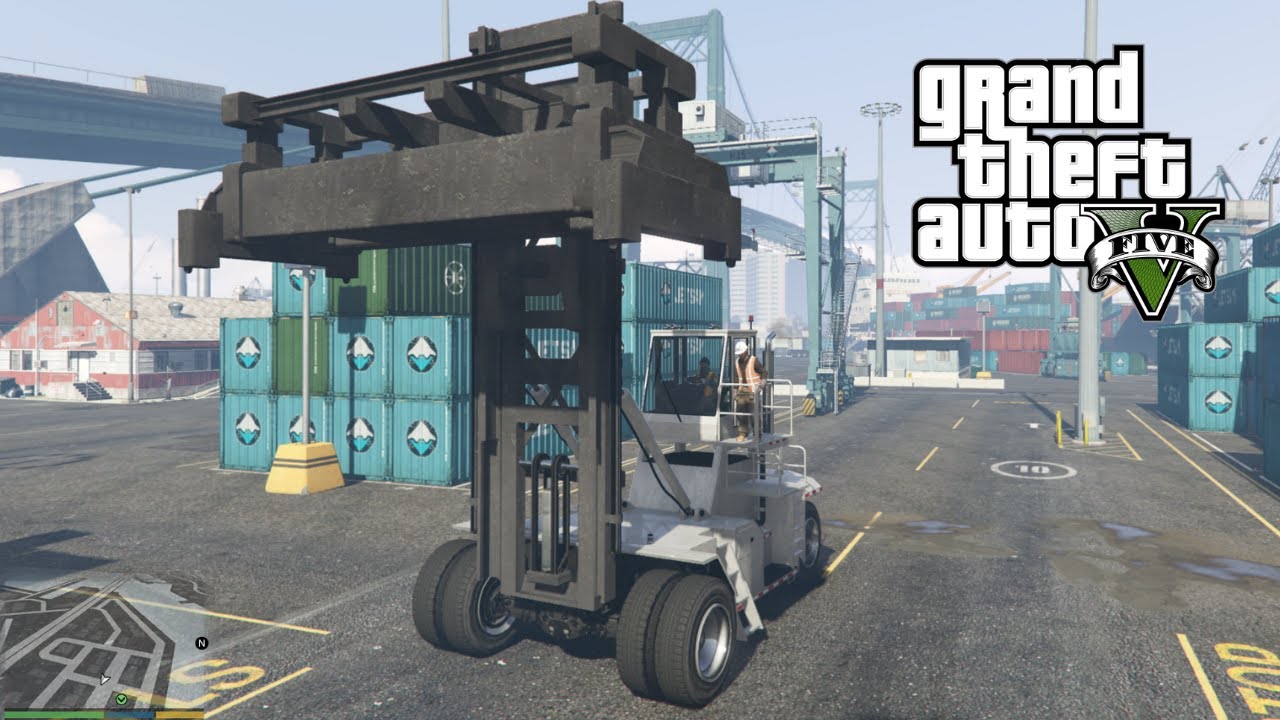 How to use Handler Container in GTA 5 | Scouting The Port Mission - YouTube
