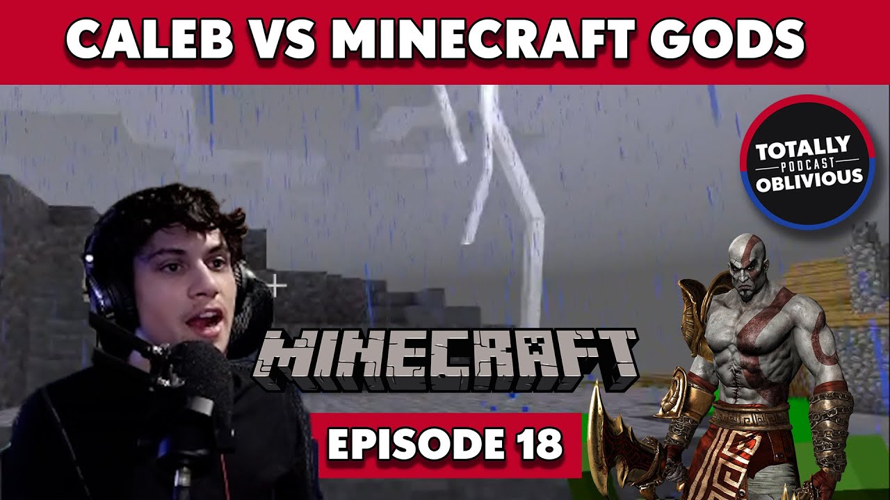 The Minecraft Gods | Caleb and Alex play Minecraft Ep 18 - YouTube