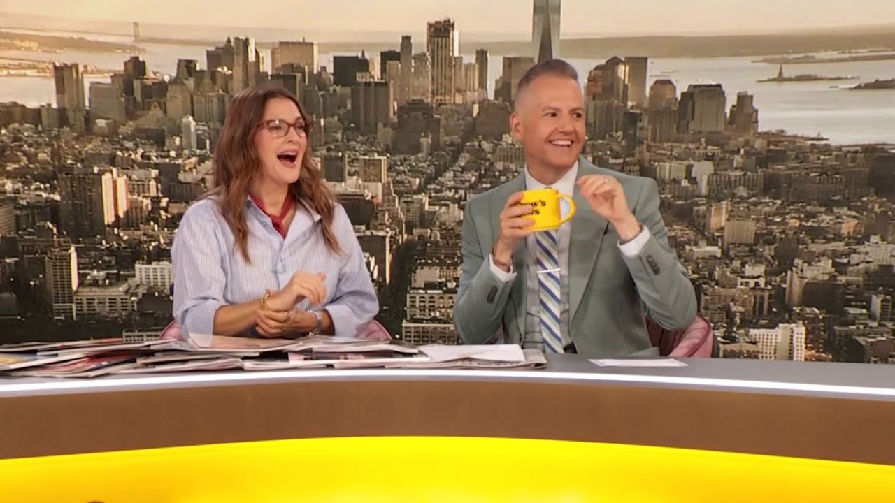 Drew Barrymore and Ross Mathews on staying positive and keeping perspective - YouTube