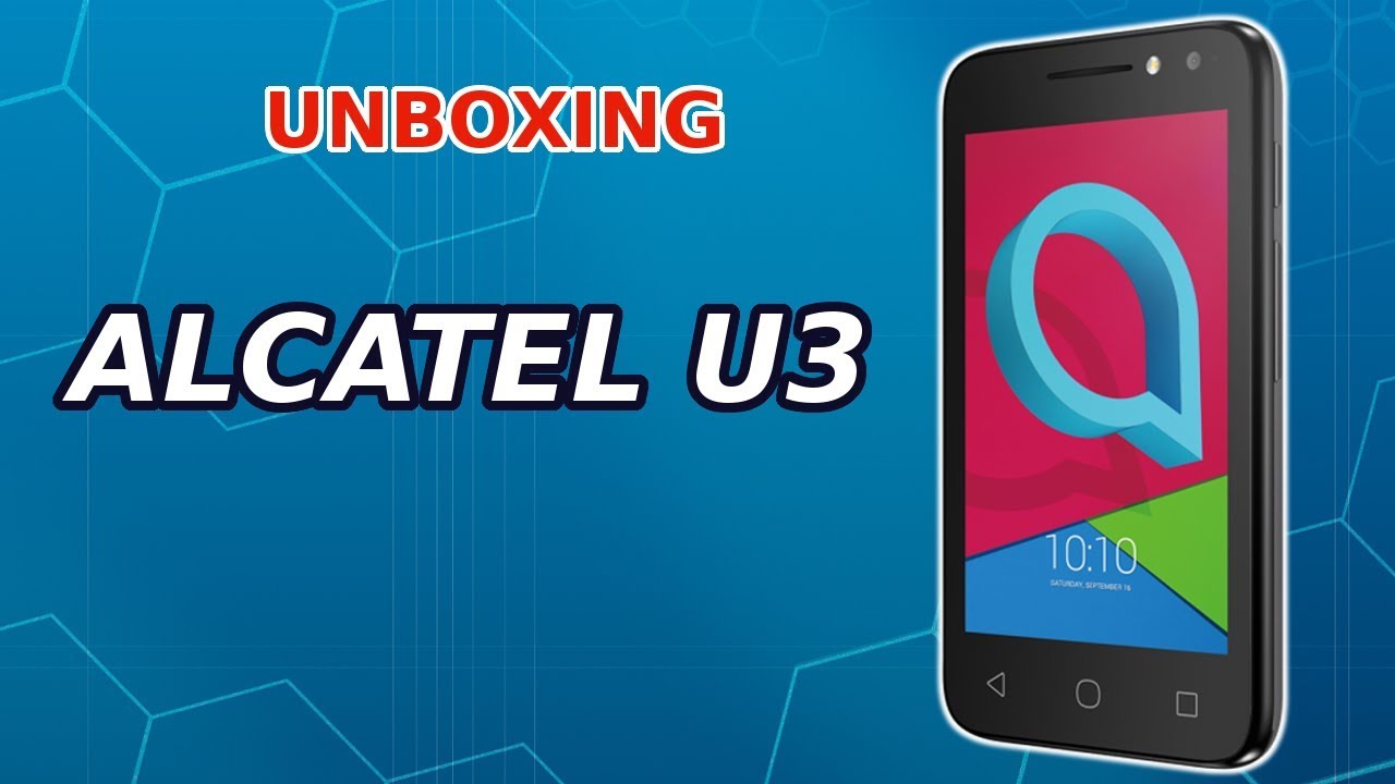 Alcatel U3 Unboxing en Español - YouTube