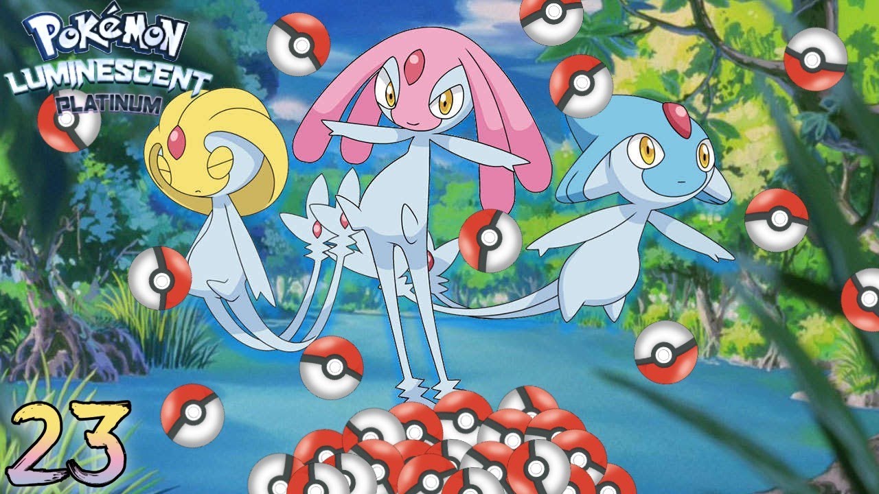 LEGENDARY HUNTING! THREE LAKE POKEMON! Pokemon: Luminescent Platinum ...