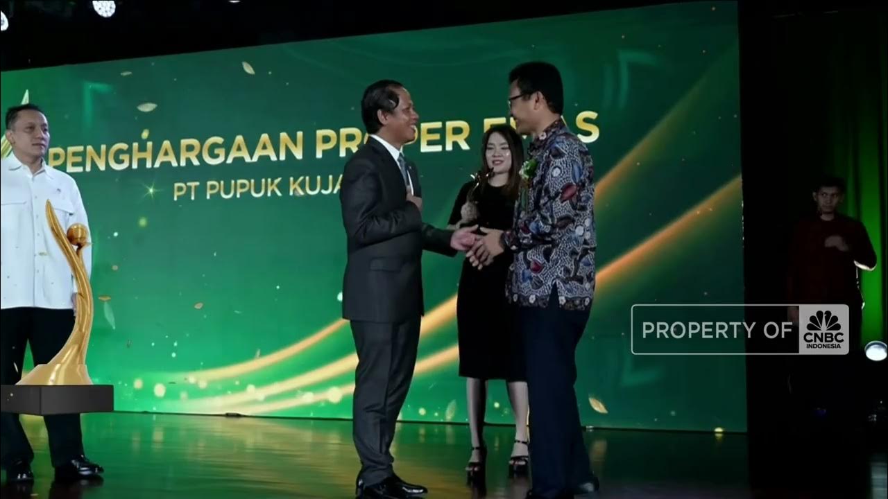 PT Pupuk Kujang Raih Anugerah Lingkungan PROPER Emas - YouTube
