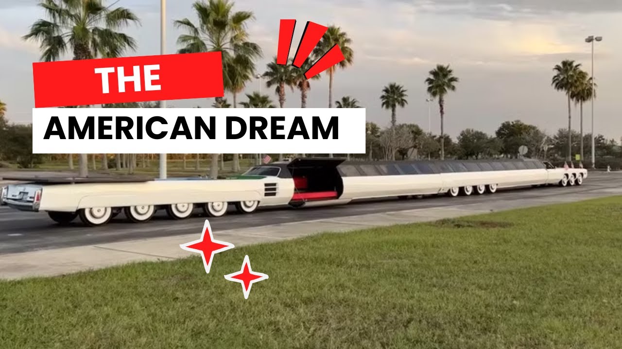 Unveiling the AMERICAN Dream: The Longest Car EVER! - YouTube