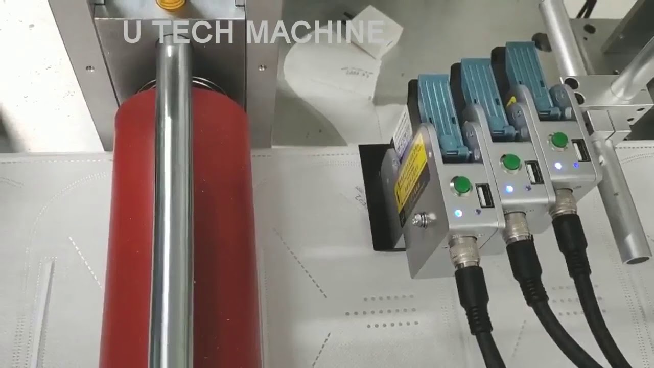 Costom design kn95 face mask making machine - YouTube