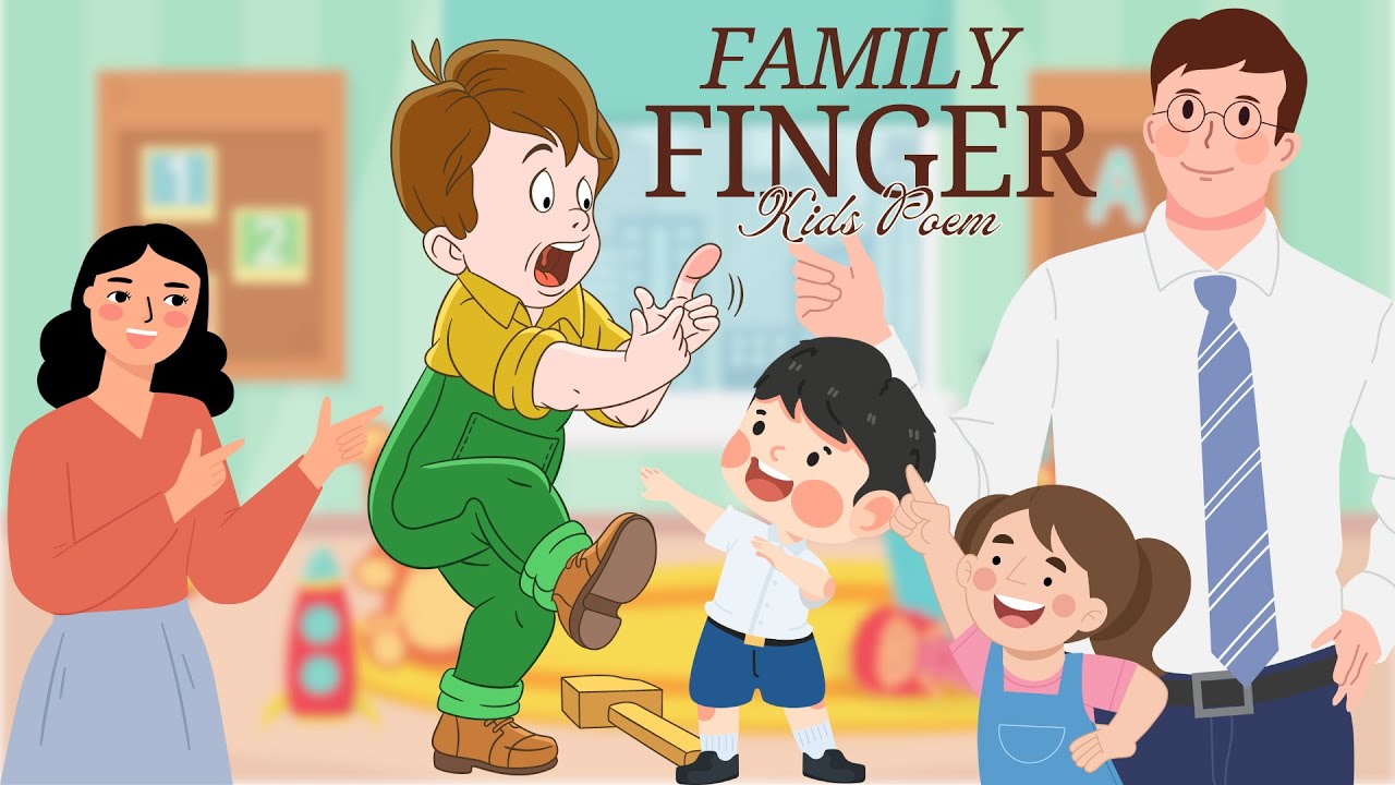 Finger Family Song – Baby Finger & Friends | Nursery Rhymes - YouTube