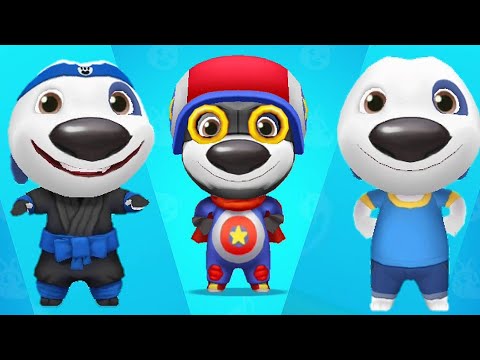 TalTalking Tom Splash Force Talking Hank vs Ninja Hank vs Danger Hank ...