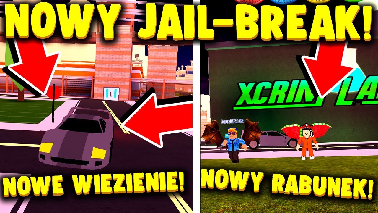 ⭐ NOWY JAILBREAK!? NOWE RABUNKI I AUTA!! ROBLOX ⭐ - YouTube