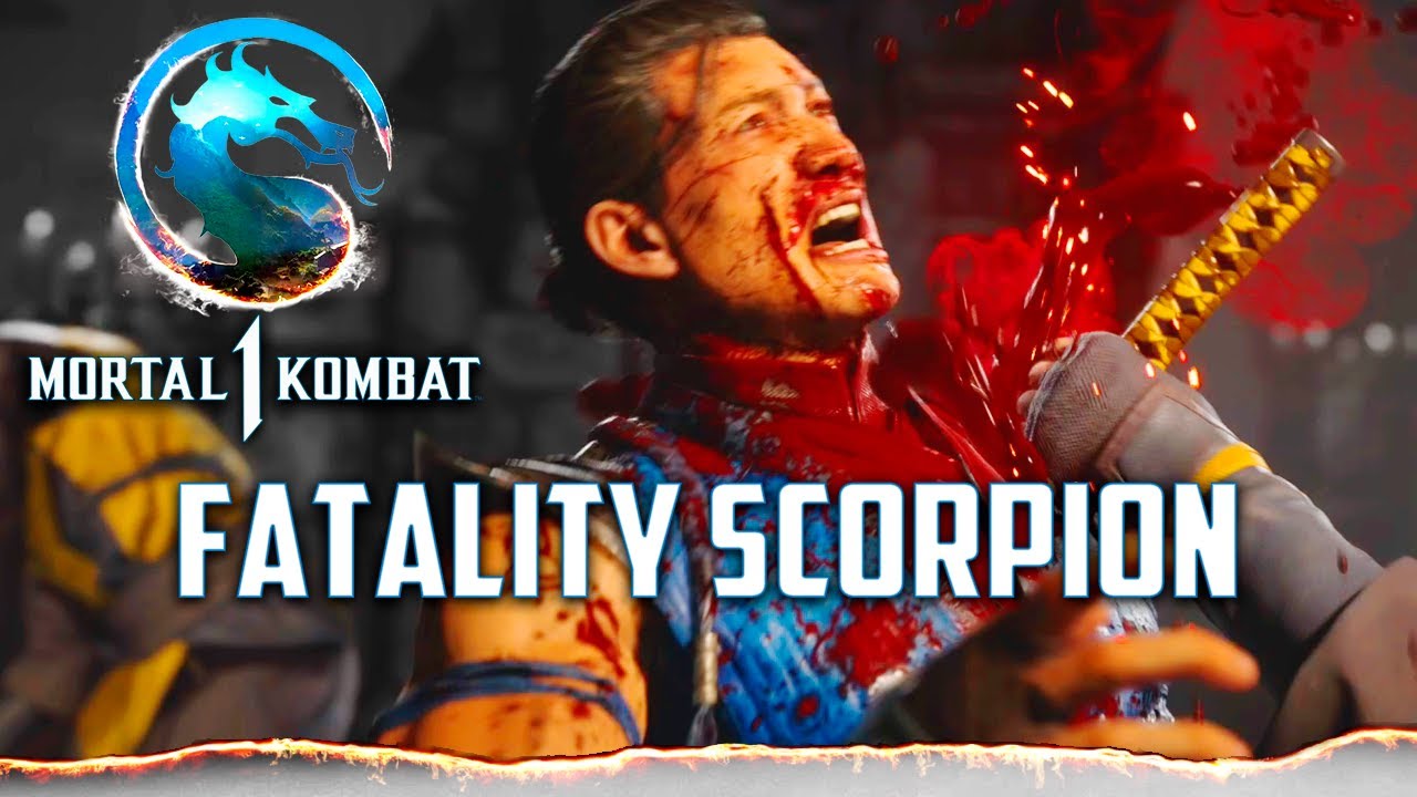 Os FATALITY do Scorpion (Mortal Kombat 1) - YouTube