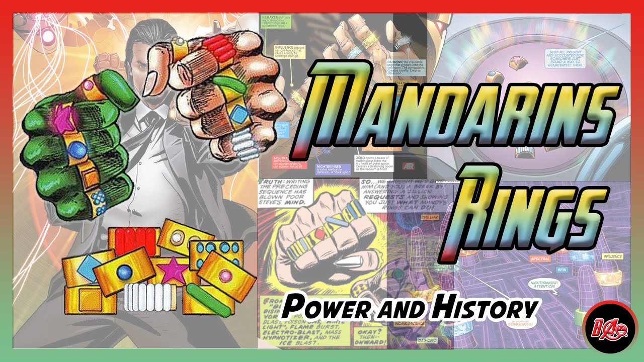 Marvel Item's | Mandarin's Ring - Power and History - YouTube
