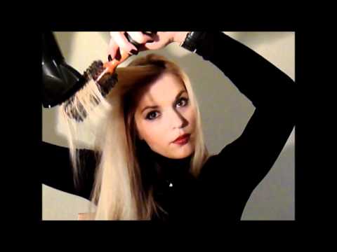 Comment faire un brushing avec du volume - YouTube