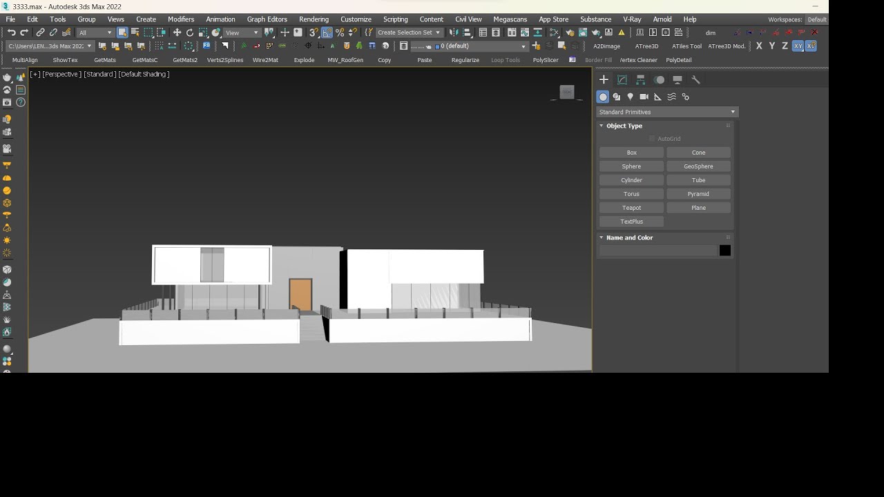Modern House Modeling just using BOX - YouTube