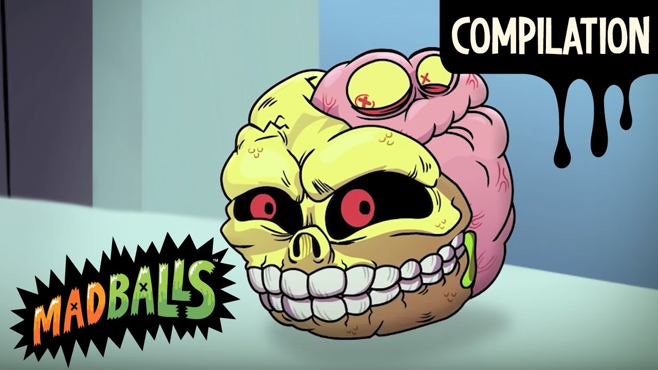 MADBALLS Cartoons ⚫ COMPILATION: Episodes 1+2+3+4+5 ⚫ Series 1 - YouTube