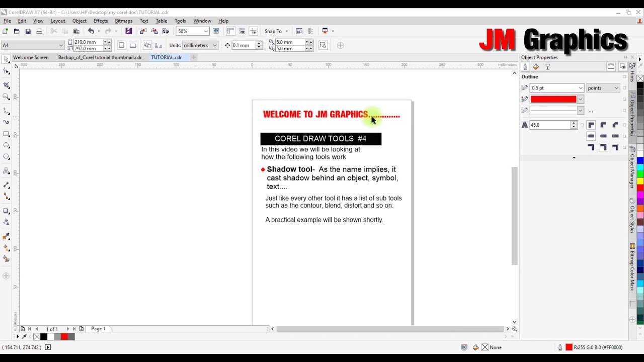 how to use shadow tool - YouTube