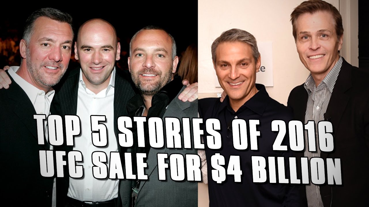 Fight Network's Top 5 Stories of 2016 - 1. UFC Sale - YouTube