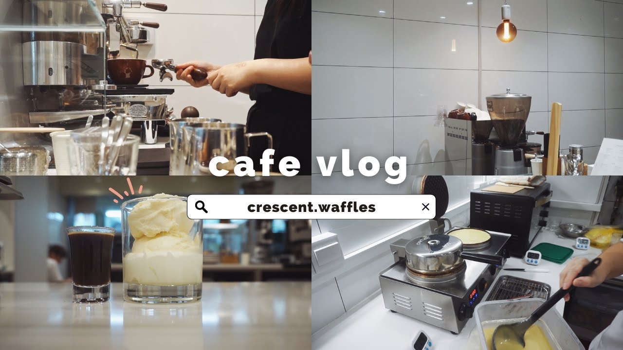 [CAFE VLOG #4] Come to work with me | Preparing orders | Cafe ASMR ...