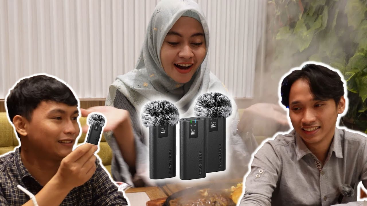 REVIEW STEAK PALING NGACO WITH MIC SOUNDTECH GO2+ - YouTube