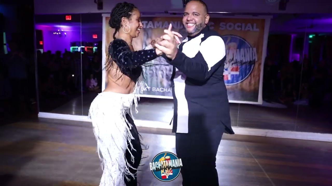 Desiree Godsell and Alex Morel performing at Bachatamania NYC social ...