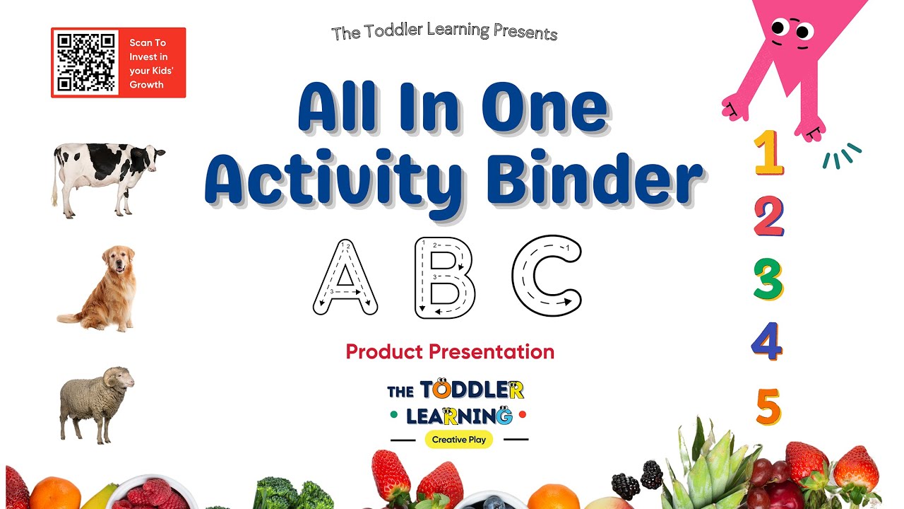 The All-in-One Activity Binder | Fun Learning for Toddlers (Ages 1-6 ...
