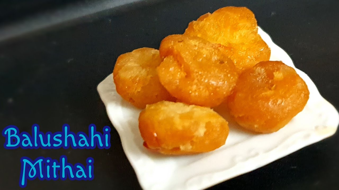 Balushahi Mithai #recipe - YouTube
