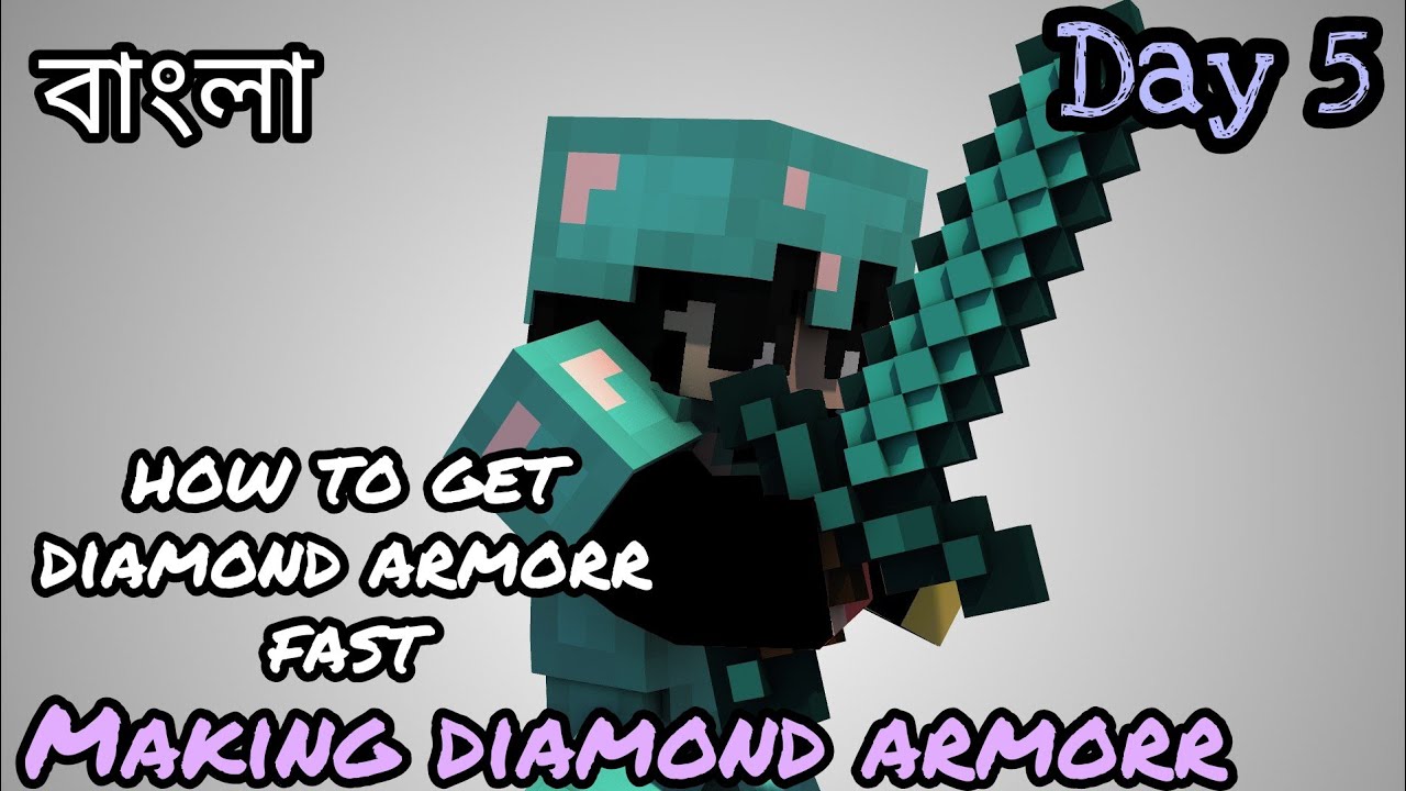 How to get diamond armor best way to get diamond armor in villager and ...