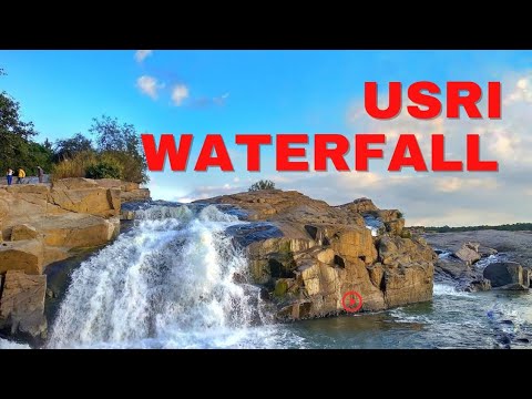 उसरी झरना का ड्रोन व्यू || Drone view of Usri waterfall || - YouTube