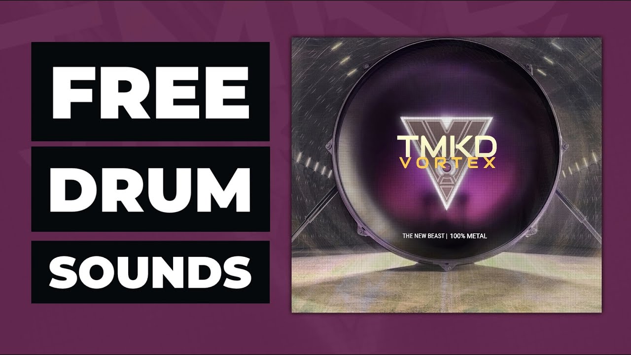 60 FREE Drum Samples [TMKD Vortex Kit] - YouTube