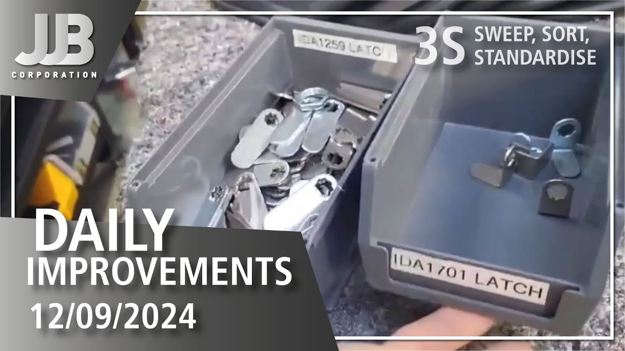 3s and Lean Improvements 12th September - YouTube