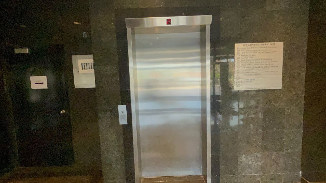 Revamped Armor Elevator at a Scarborough Toronto Office Building 9/24 ...