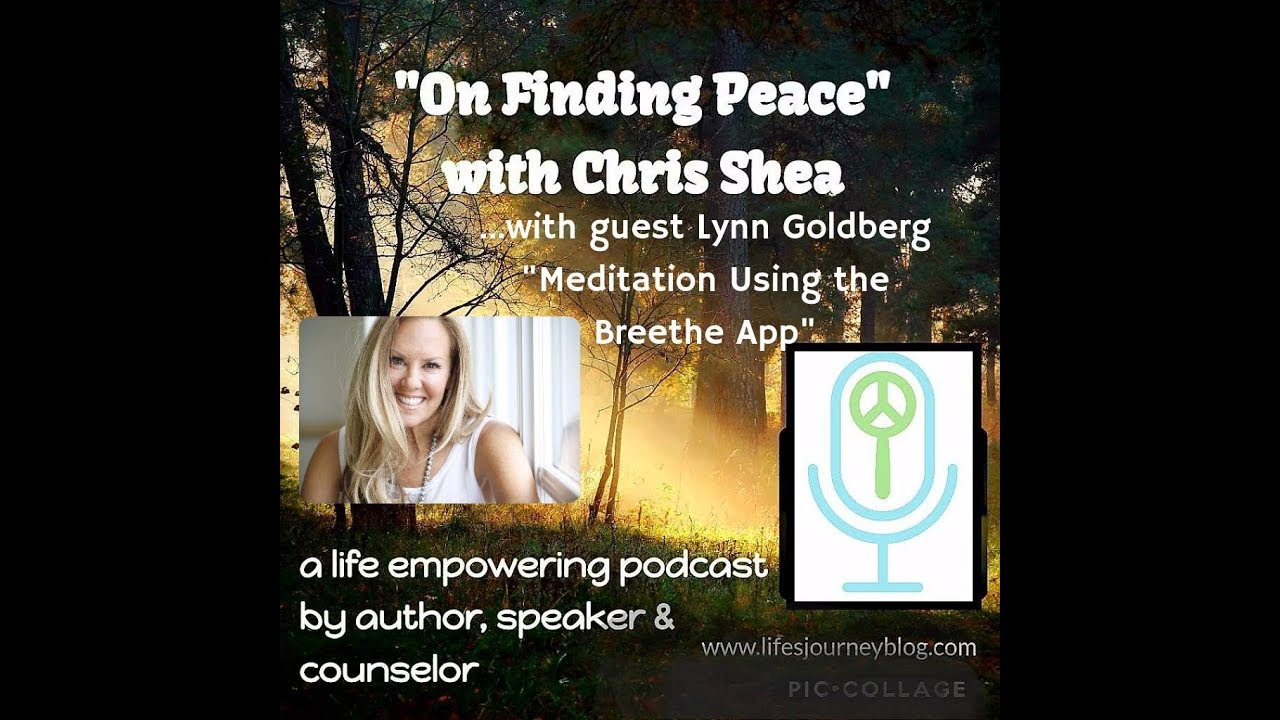 Meditation Using the Breethe App - Lynn Goldberg - YouTube