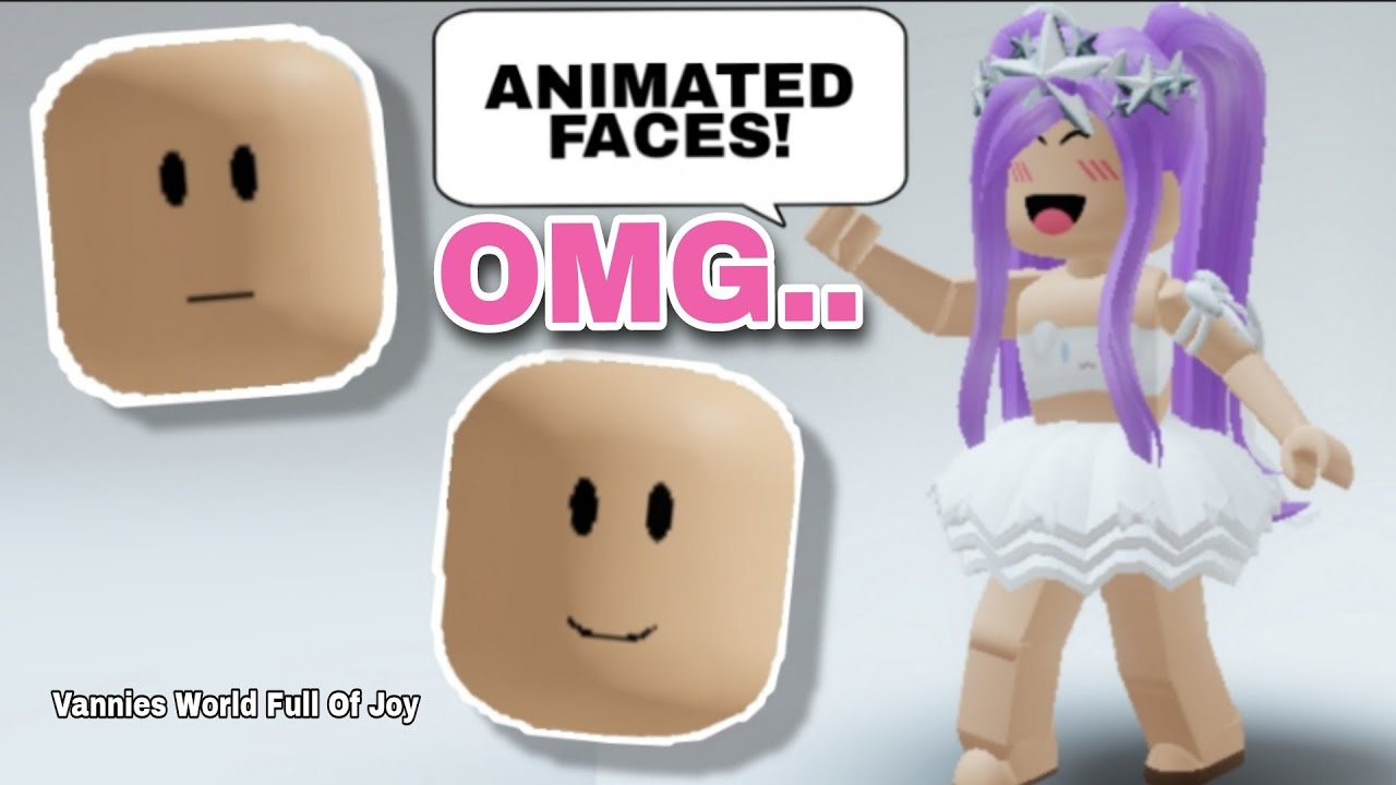 ANIMATED AVATAR FACES ARE COMING TO ROBLOX?! 😳🤯 - YouTube