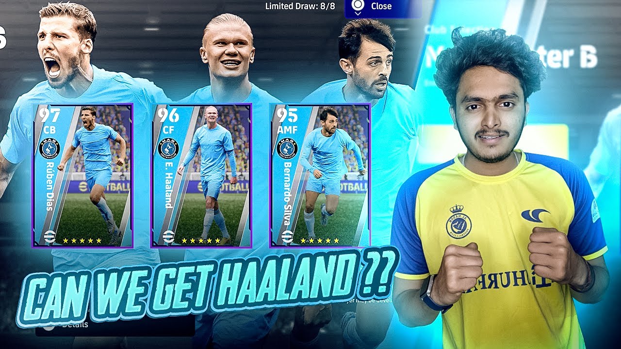 eFootball CLUB Selection MANCHESTER CITY PACK OPENING #efootball MOBILE ...