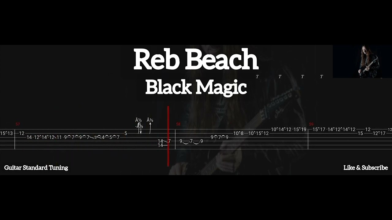Reb Beach - Black Magic ( Tab Guitar ) - YouTube