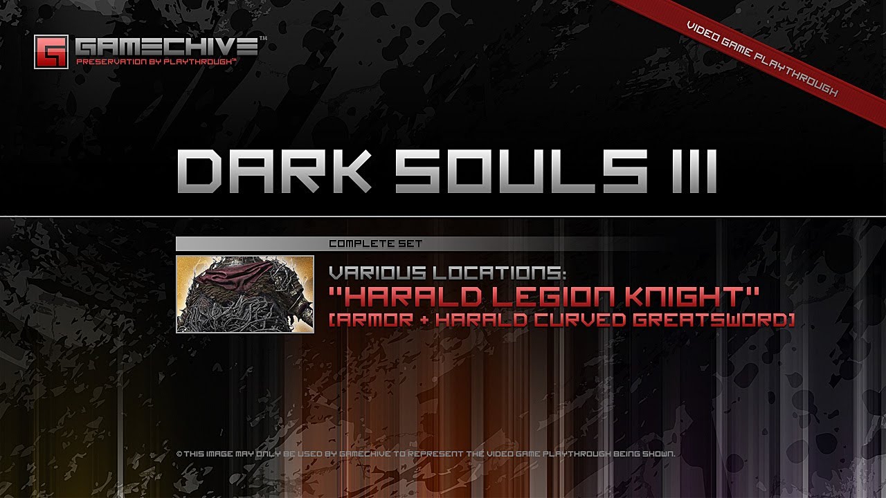 Dark Souls 3 (PS4) Gamechive (The Complete Set, Pt 16/18: Harald Legion ...