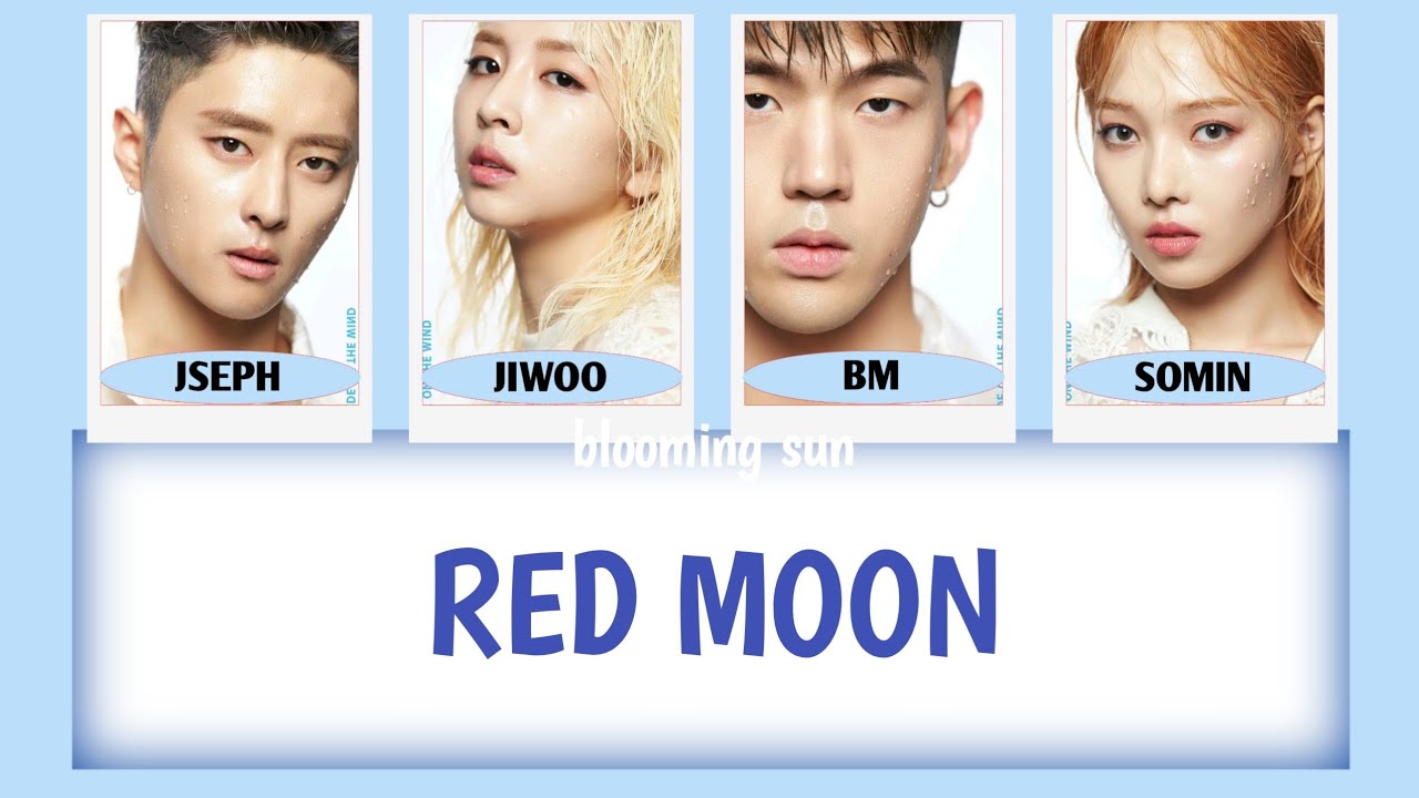 KARD - RED MOON (easy lyrics) - YouTube