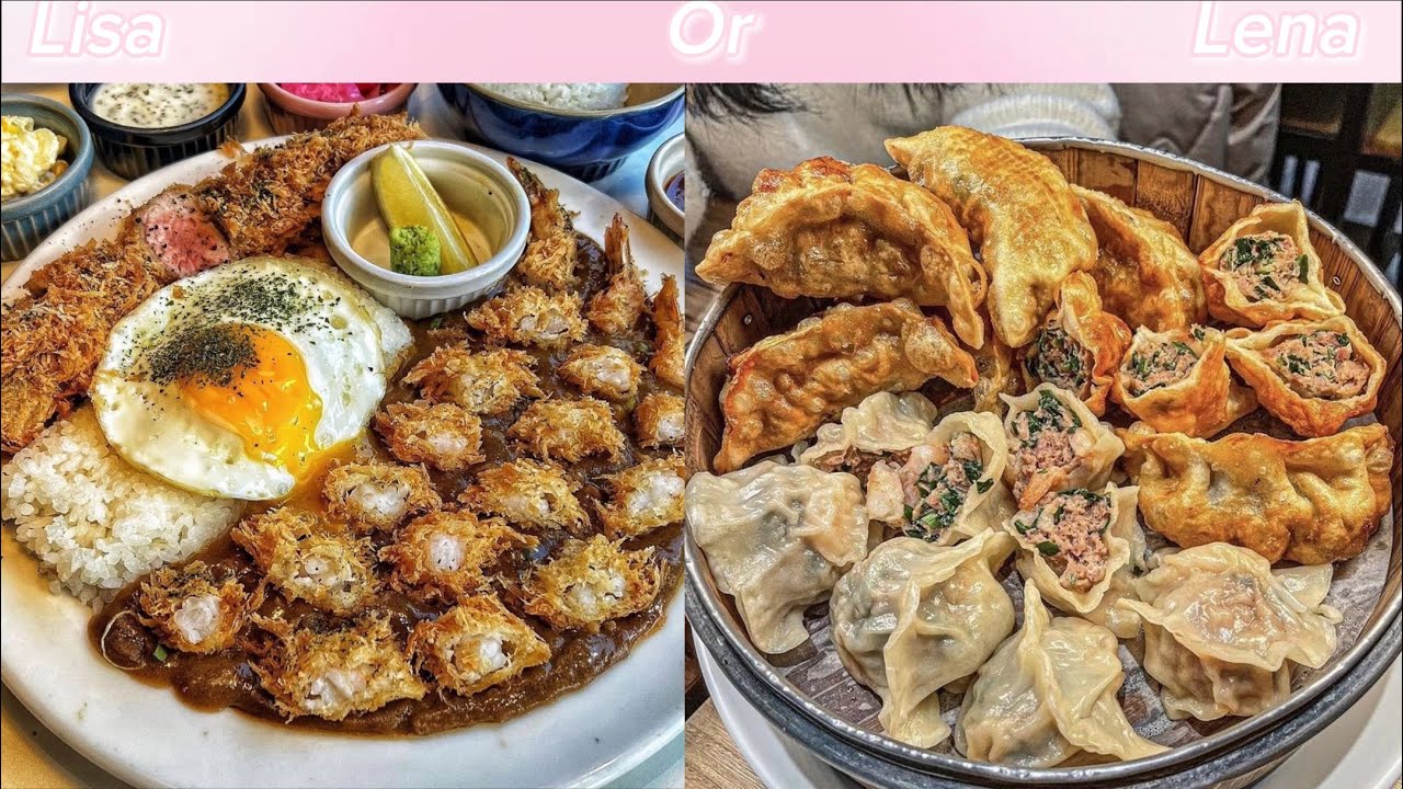 LISA OR LENA FOOD CHOICES YUMMY FOOD! - YouTube