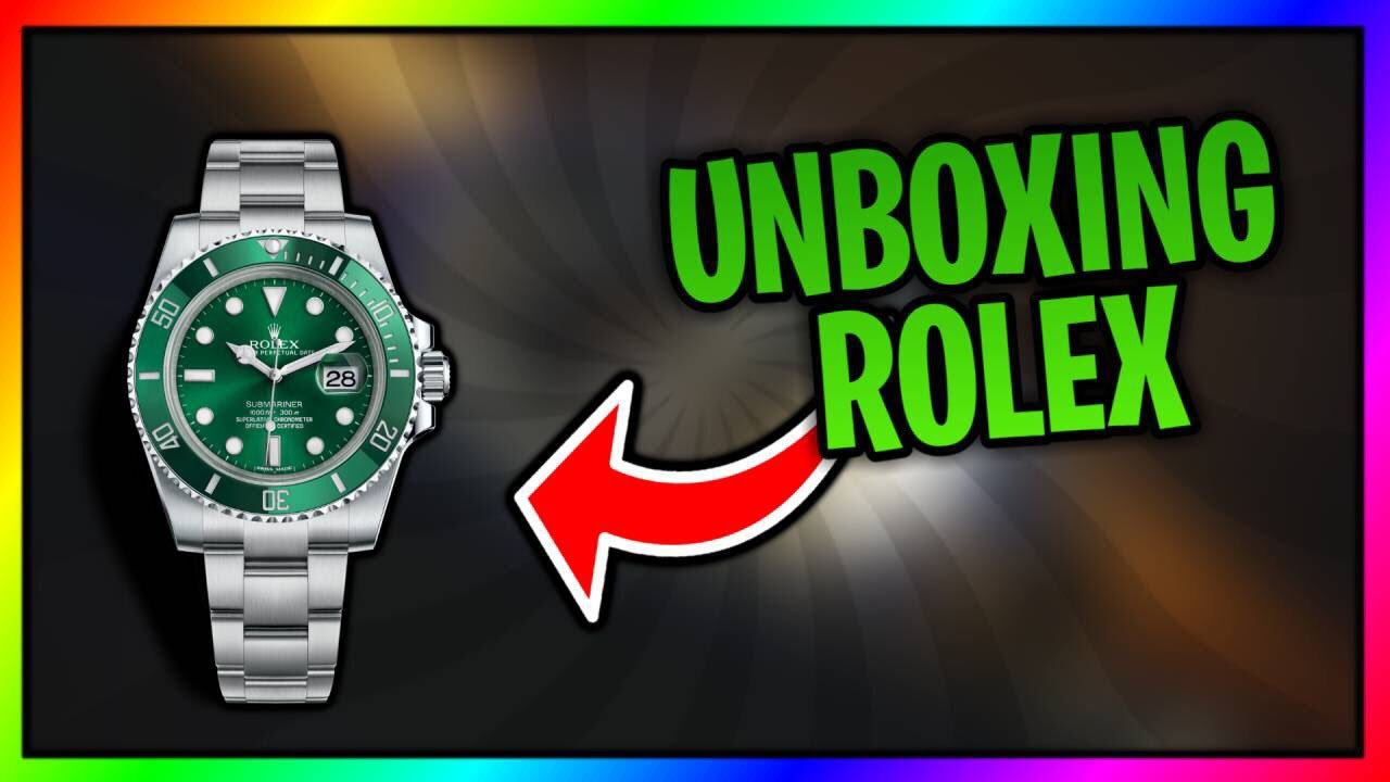 UNBOXING DHGATES D’UNE ROLEX SUBMARINER ! - YouTube