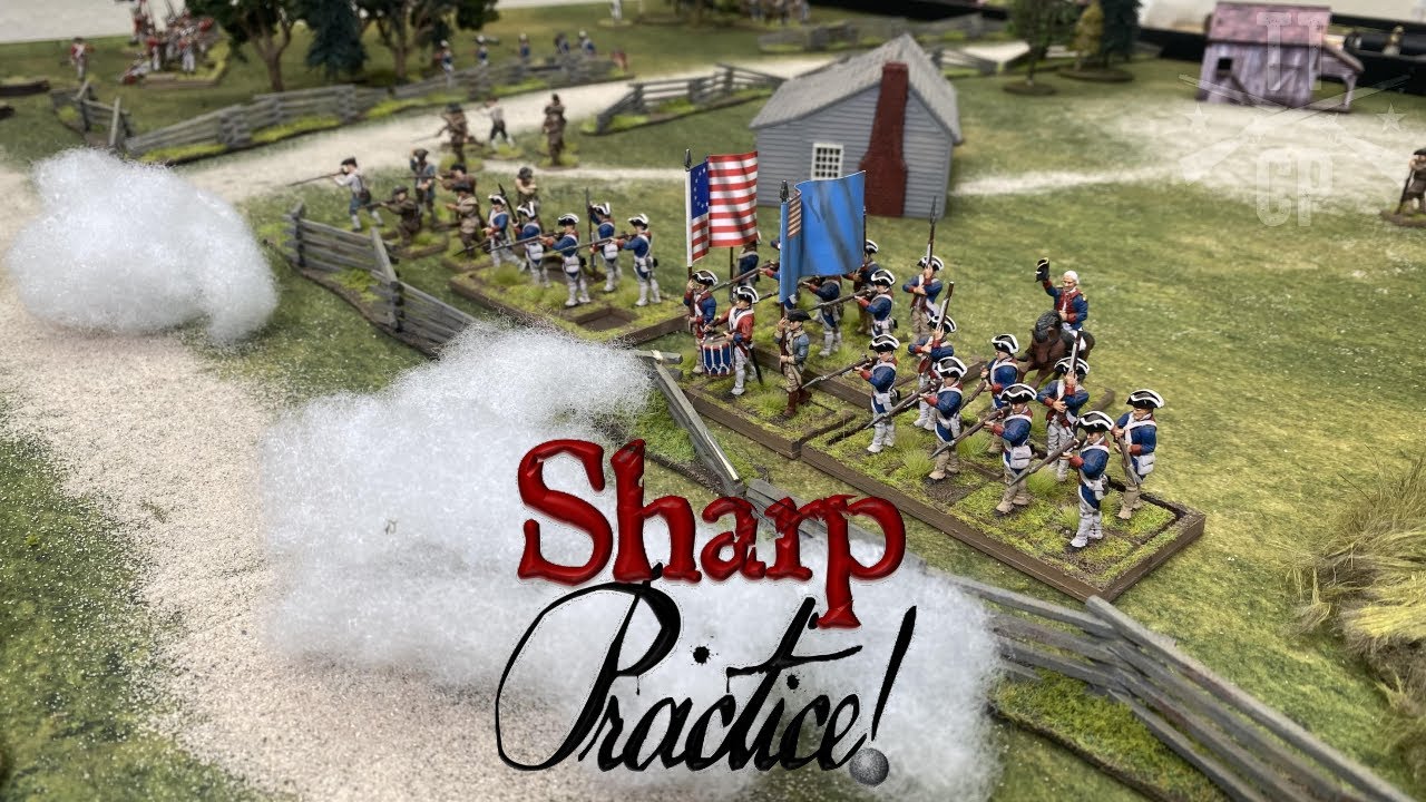 Tabletop Command Post: Sharp Practice Battle Report- Independence Day 2025 - YouTube