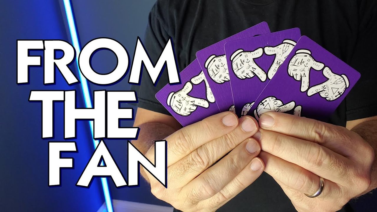 Magic Trick Tutorial: From the Fan Card Trick - YouTube