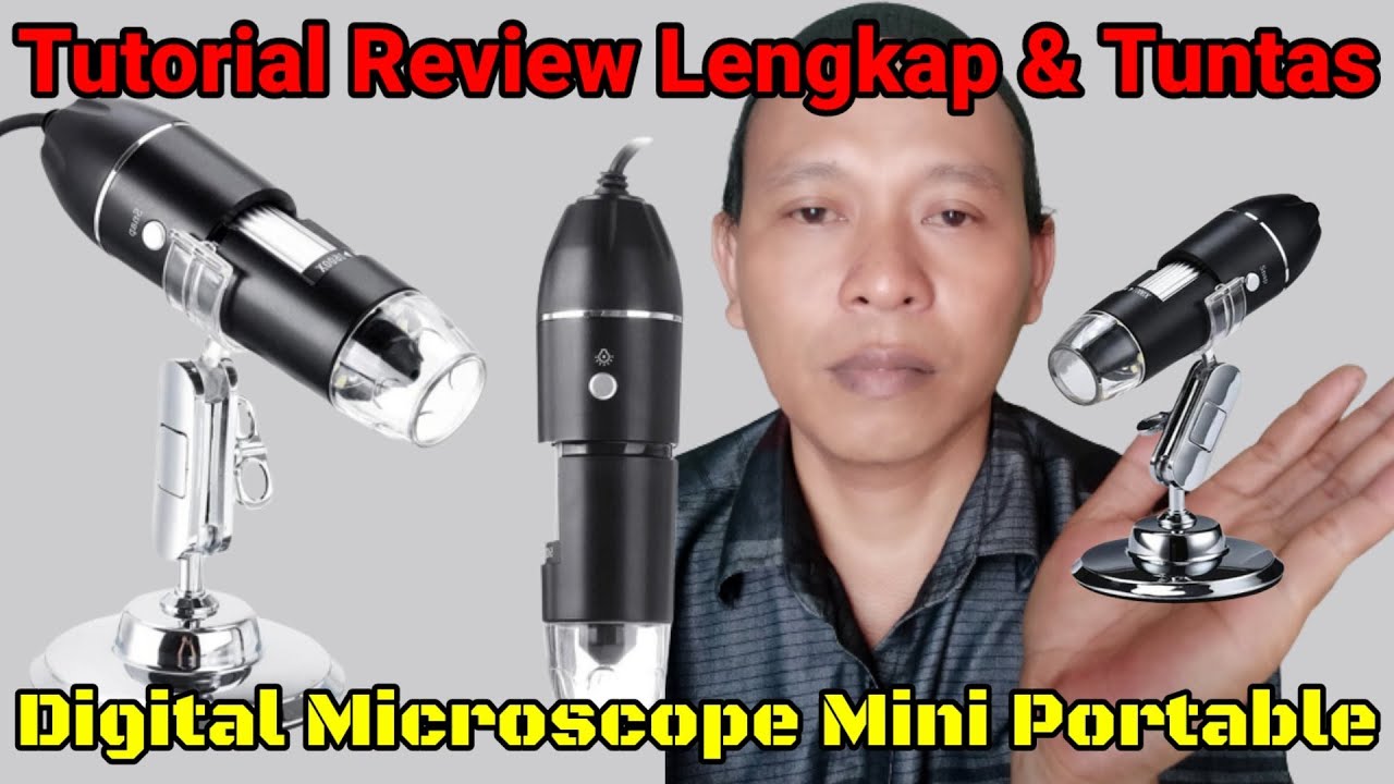 💯 Digital Microscope Mini Portable, Tutorial Lengkap Dan Tuntas Dengan App OTG VIEW - YouTube