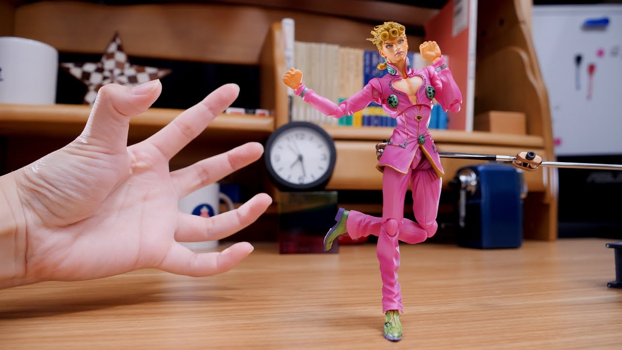 The Making : Giorno Giovanna Dancing to God of Romance | Stop Motion ...