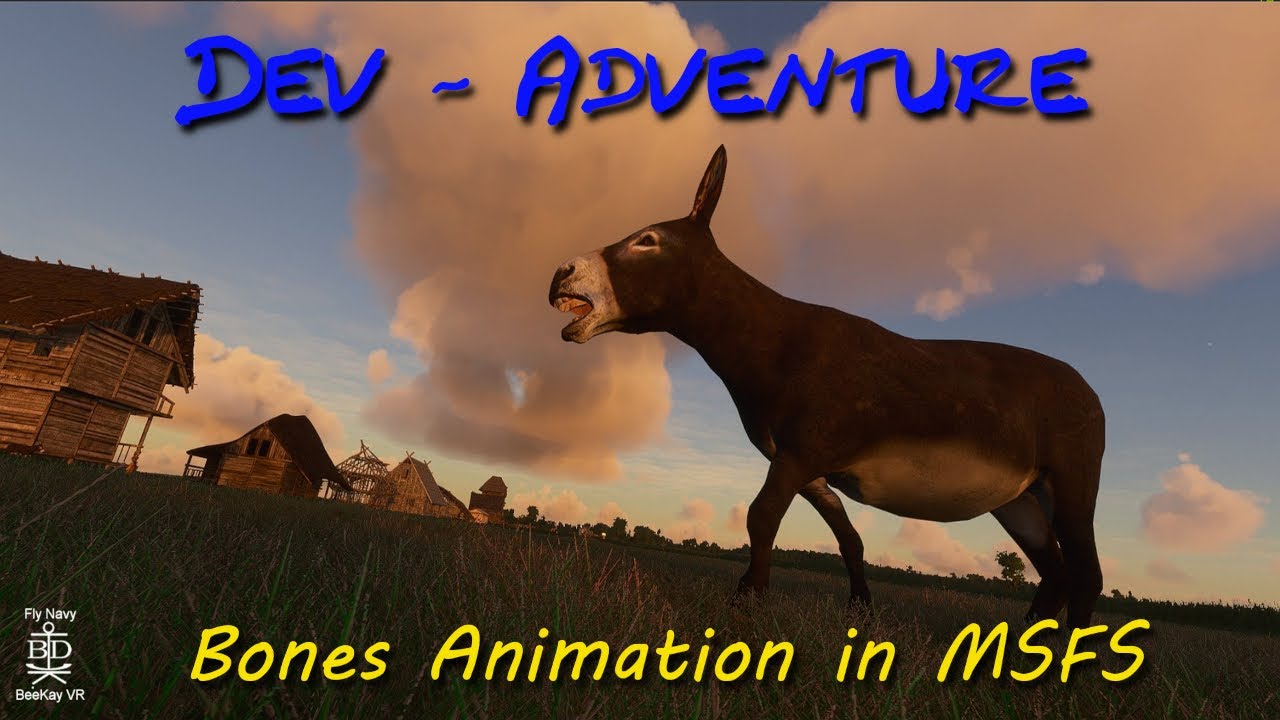 New animated assets for MSFS2020 - Animals and People - MSFS 2020 1.14 ...